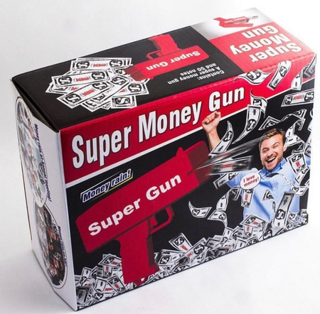 Деньгомёт красный Super Gun