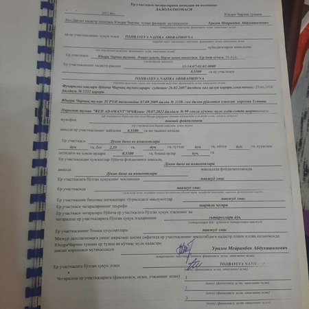 Прадаятса.нежлое.50.сотик.навруз.бозордан.4.клометр.