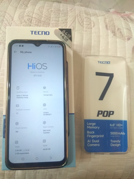 Naxtga Tecno pop 7 yangi pul juda zaruroq