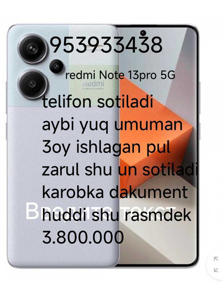 Redmi Note 13pro 5G