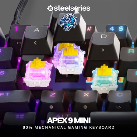 СКИДКА! Steelseries APEX 9 Mini Механическая Клавиатура
