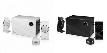 продам новый BRITZ (Microlab) BR-2600M plus/56 ват/AUX/Проводной пульт