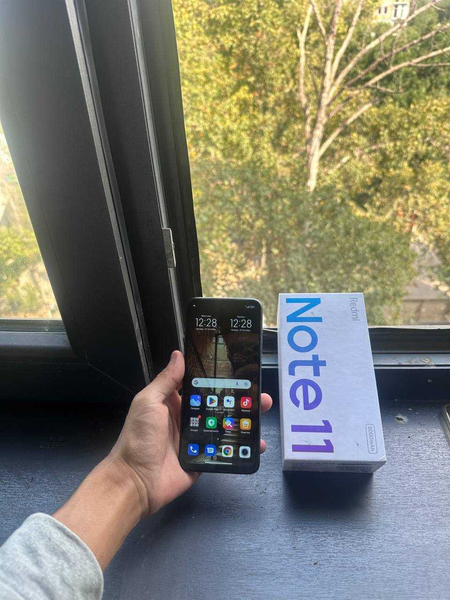 Redmi note 11- 4G -128 GB karobka dakment full