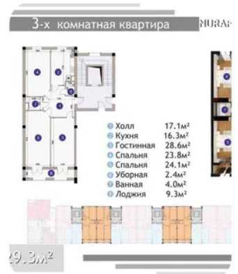 Новостройка Коробка рядом с ТРЦ Ривьера 130м2 по очень выгодной цене