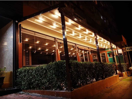 Pergola Kafe restoran va uylar uchun soyabon