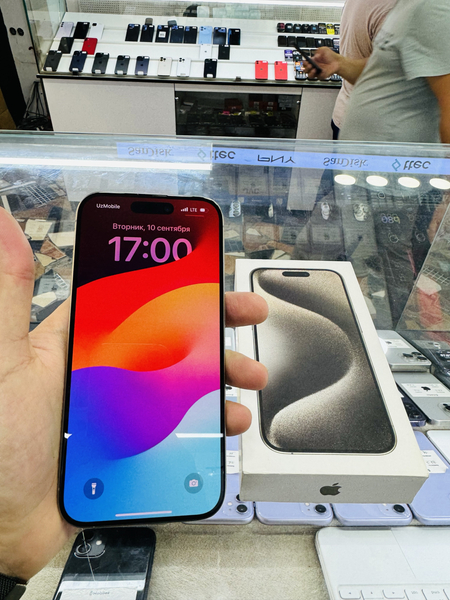 iPhone 15 Pro 128 gb natural 27 sikl