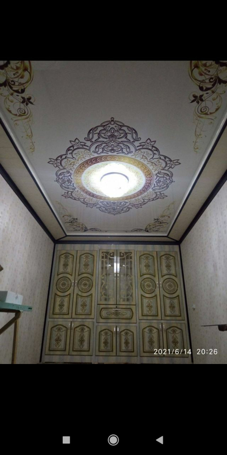 Натяжение потолков и фото обои