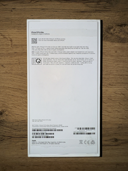 iPhone 15 Pro Max 256GB