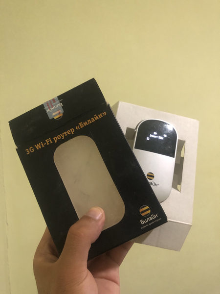 YANGI 3G Beeline Wi-Fi router modem