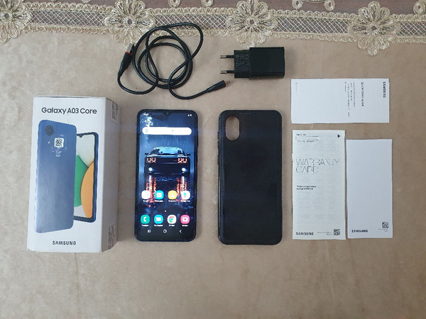 Srochna sotiladi  Samsung Galaxy A03 Core 32Gb Blue Full Kamplekt