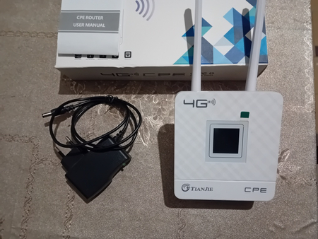 Simkartali wifi router TianJie 4g LTE + Internet kabel