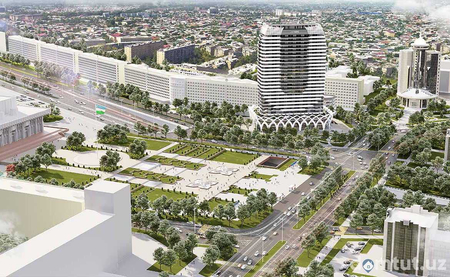 Продается 2х комн квартира с ремонтом NRG U Tower Tashkent City (7144)