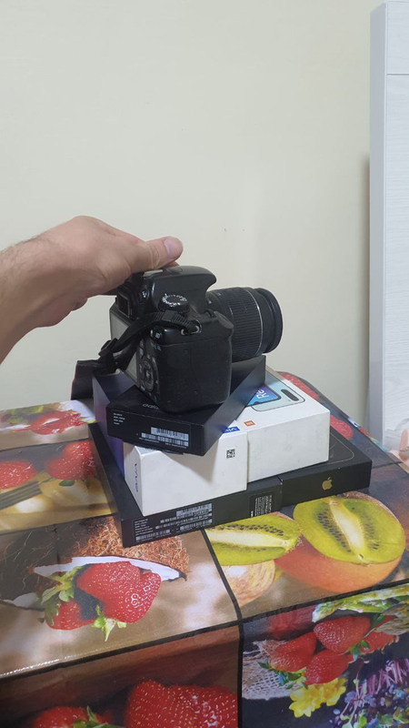 Зеркальный фотоаппарат cannon eos 1100 D