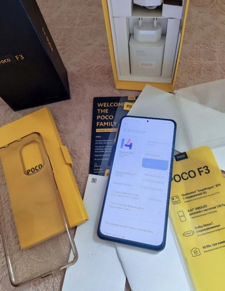 Poco f3 5G 8+8/256 ideal 2023 куплена