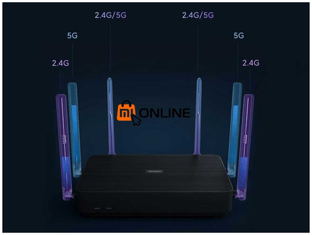 Wi-Fi Роутер Xiaomi Mi WiFi Router AX3200 EU, вай фай маршрутизатор
