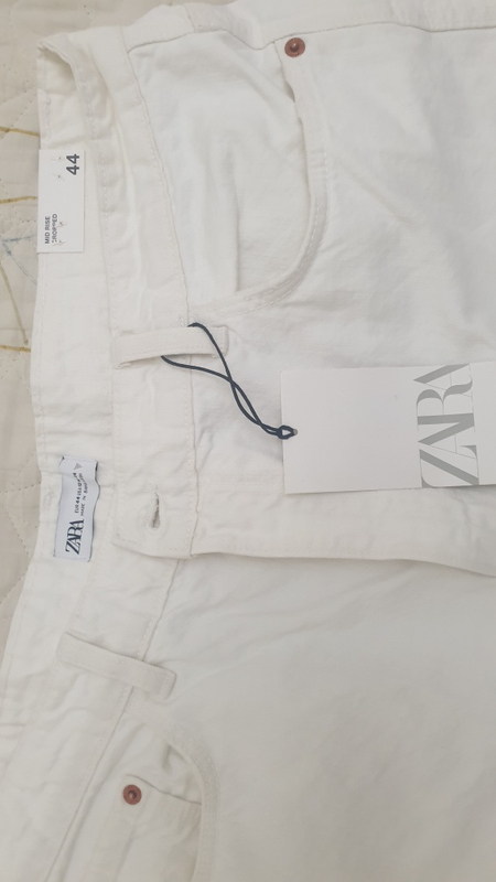 Брендовые женские брюки MOMS от ZARA