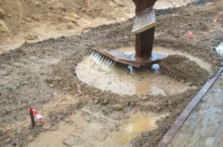 Свай Deep Soil Mixing систем и БУРОНАБИВНЫЕ СВАИ СВАЙ от 300 

 до 130