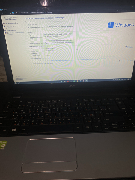 Noutbuk Aser core i3