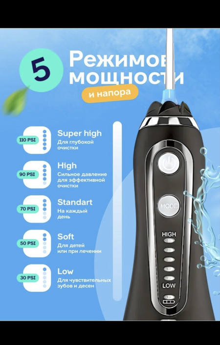 Irrigator Water flosser H2O