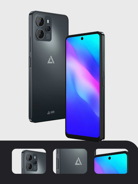 Смартфон Ajib X1 8/128 ГБ, черный