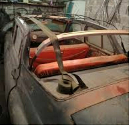 Легенда советский автопром газ м20 пабеда кабролет.
