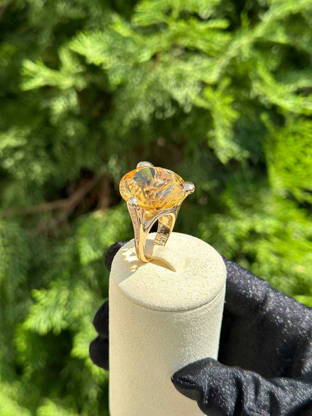 GAVELLO citrine ring