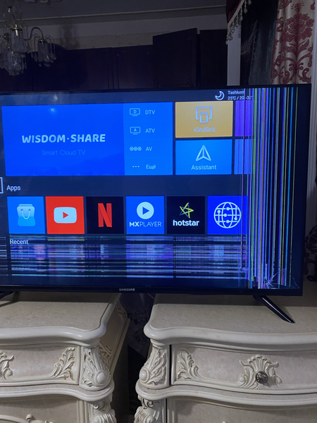 45 smart Televizor ekran singan yonadi zapchastga