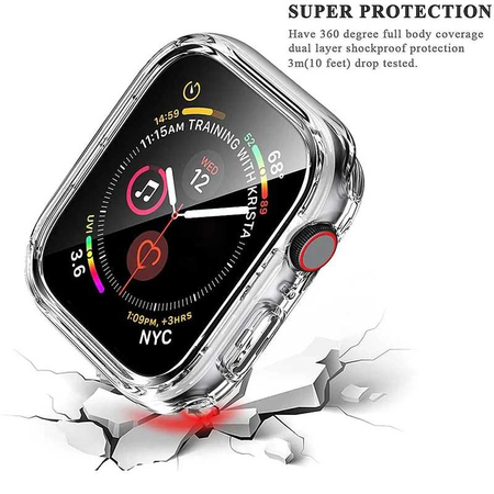 Защитная противоударная стеклянная пленка Apple Watch 1-8, SE, 38-49мм