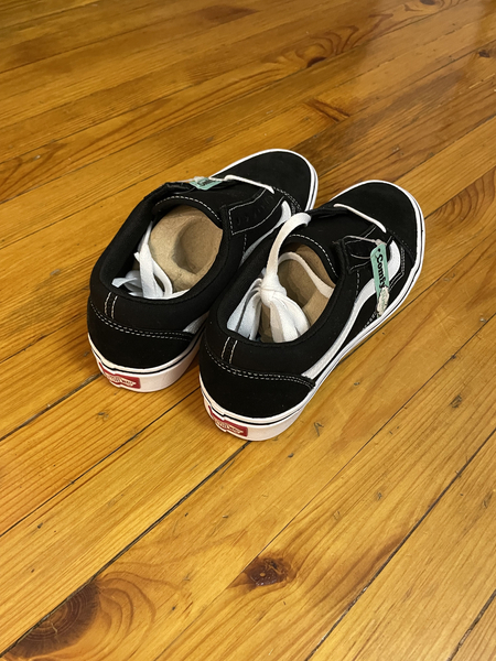 Кроссовки VANS Old Skool \\\'\\\'Черно-белые\\\'\\\' (оригинал). Размер 39.