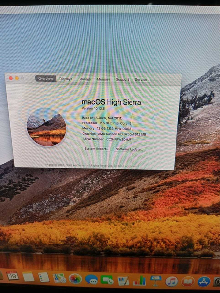 Продается IMAC 256ssd Core i5 12GB ozu
