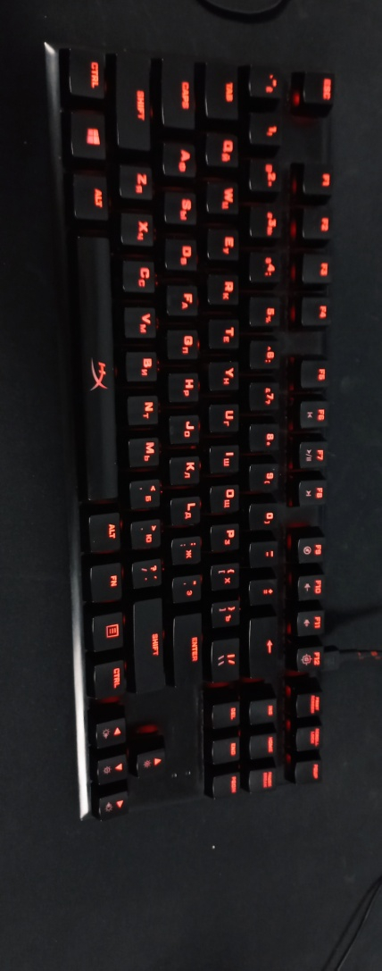Клавиатура HyperX alloy fps pro red