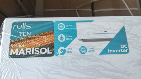 Кондиционер RULLS Marisol Inverter TEN Гарантия Доставка Установка