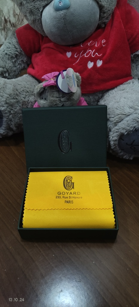 Hamyon Goyard Rangi Kok Holati Yangi Kachestvasi bomba
