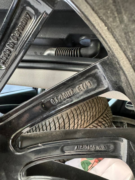AMG диски разноширокие