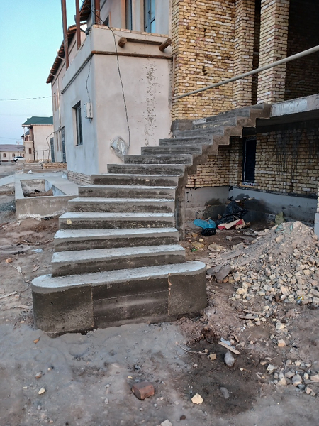 Beton zina лестница зина