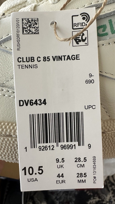 reebok club c 85 vintage