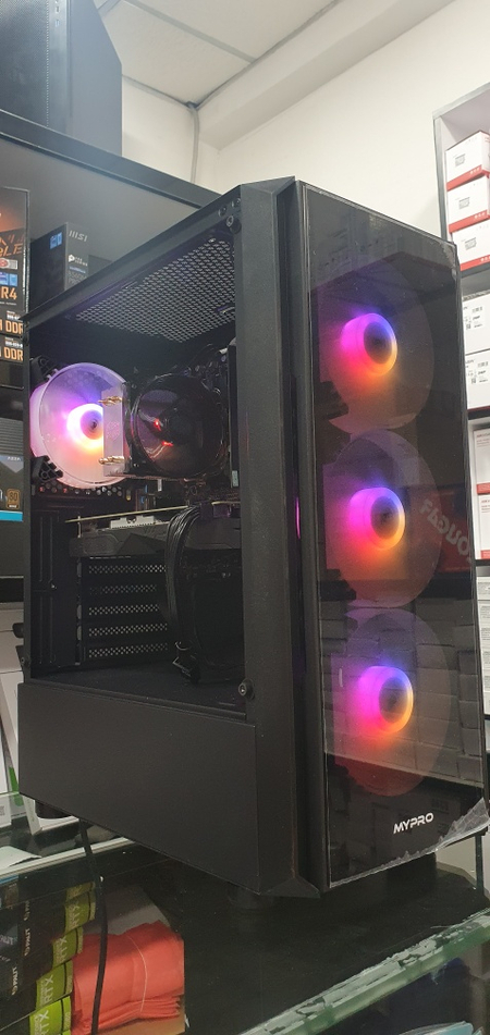KOMPYUTER Arzon,Yangi Core i3-10100F/RAM 8gb/videokarta Rx 580 8Gb New