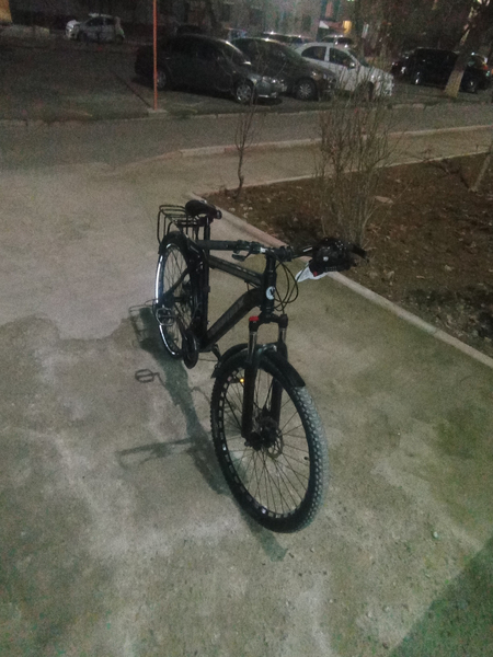 VELOSIPED qora rangli