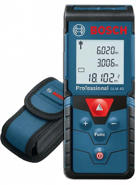 Лазерный дальномер BOSCH GLM-40 Professional