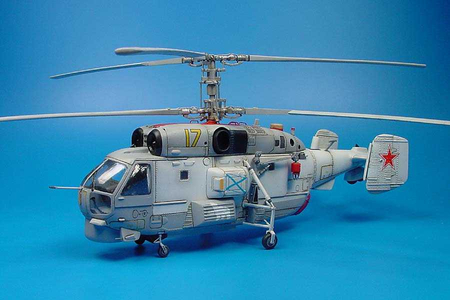 Сборная модель вертолета Ка-27 (Звезда, 1/72)