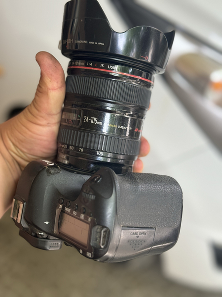 Canon 6D 24-105 obyektiv