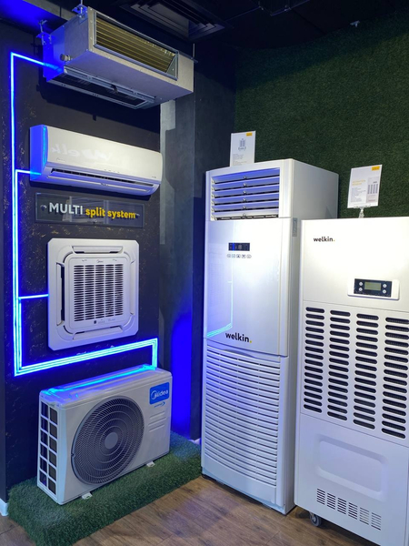 Кондиционер кассетного типа WELKIN- MIDEA 24 000 Btu/h Инверторный!