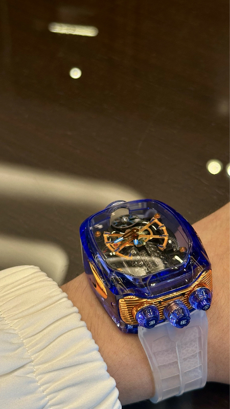 Jacob & Co Bugatti Chiron Tourbillon Sapphire Crystal