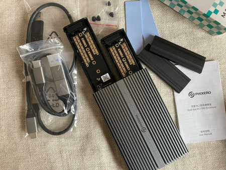 Двойной корпус для SSD m2 Nvme