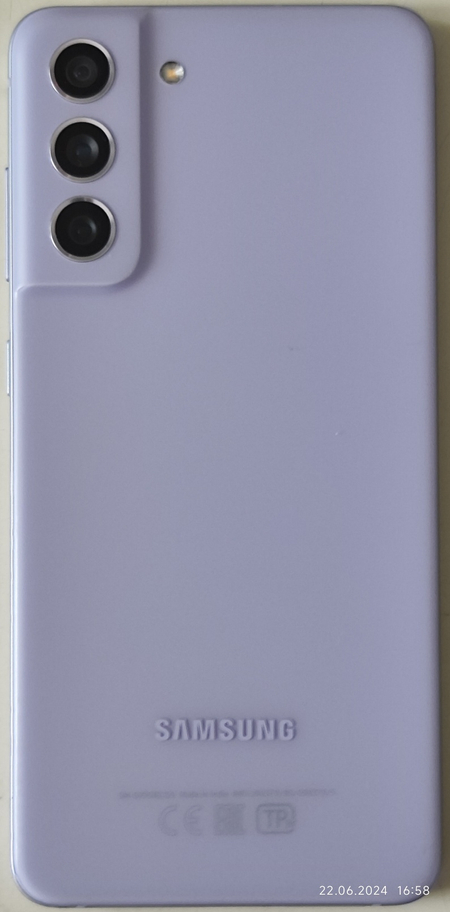 Продам телефон Samsung S21 FE 128 GB Lavander