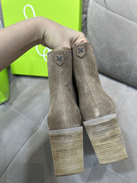 Сапожки из на уральноц замши. Sam edelman, Emalia