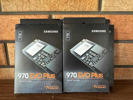 Оригинал! 1TB Samsung 970 EVO Plus + Радиатор