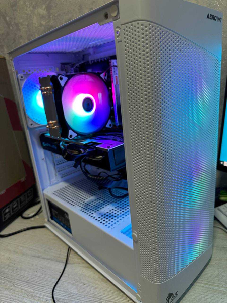 Игровой кейс 14 ядерный + Rx 580 8gb/ Nvme 512 + DDR4