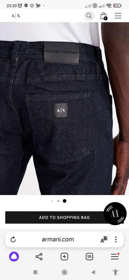 Продам джинцы Armani оригинал.