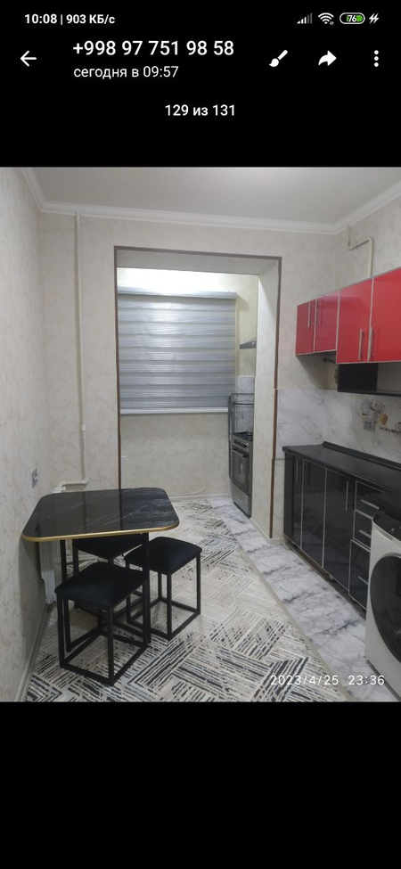 Chilonzor 6 da 1 xonali evro remont